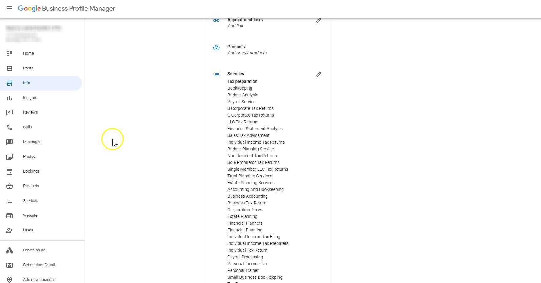 google Business Profile