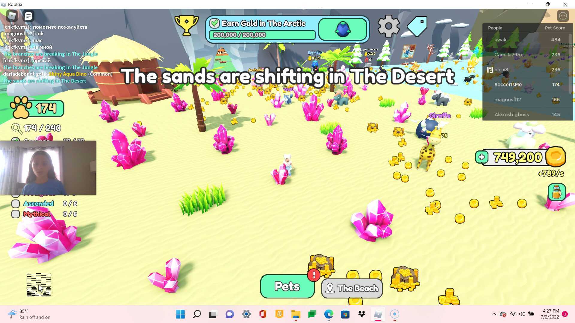 playing collect all pets! ~~part 2~~