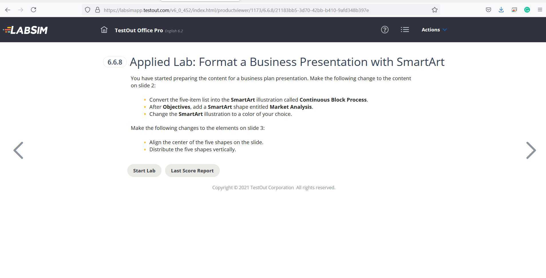 PowerPoint Applied Lab 6.6.8