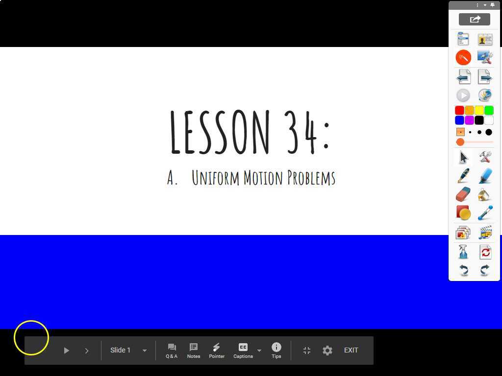 A2R - Lesson 34