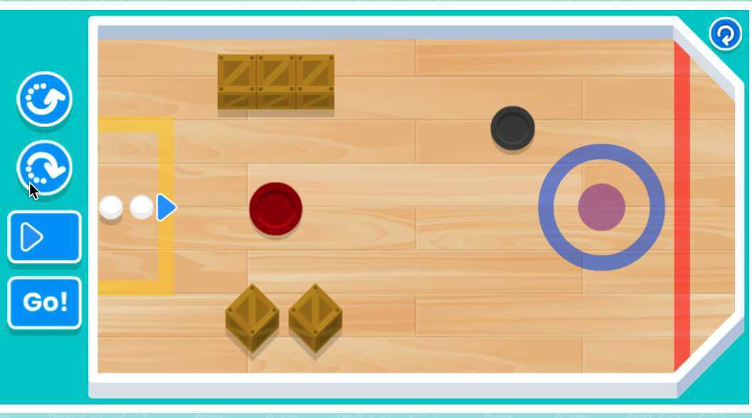 Red Puck Different Speeds