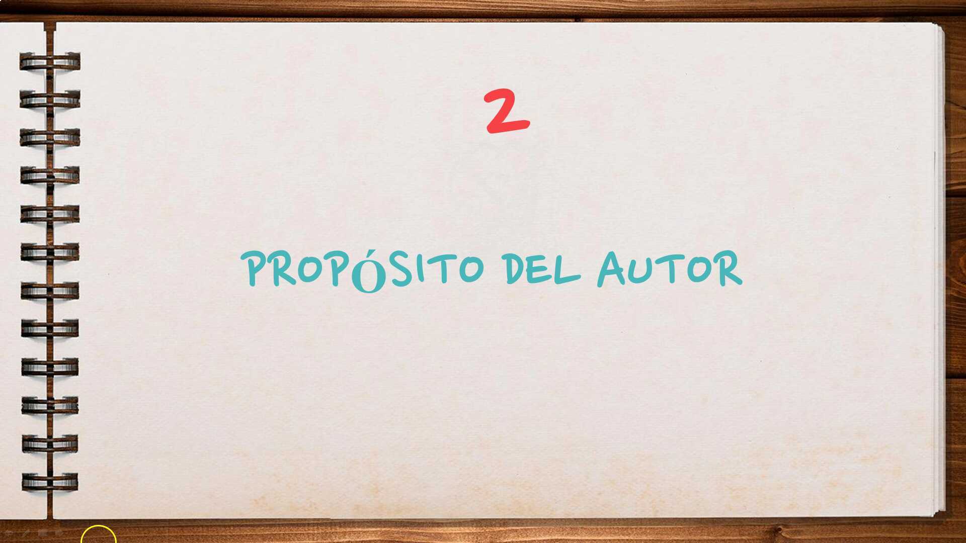 Lectura 1: Tema 3.2 Propósito del Autor
