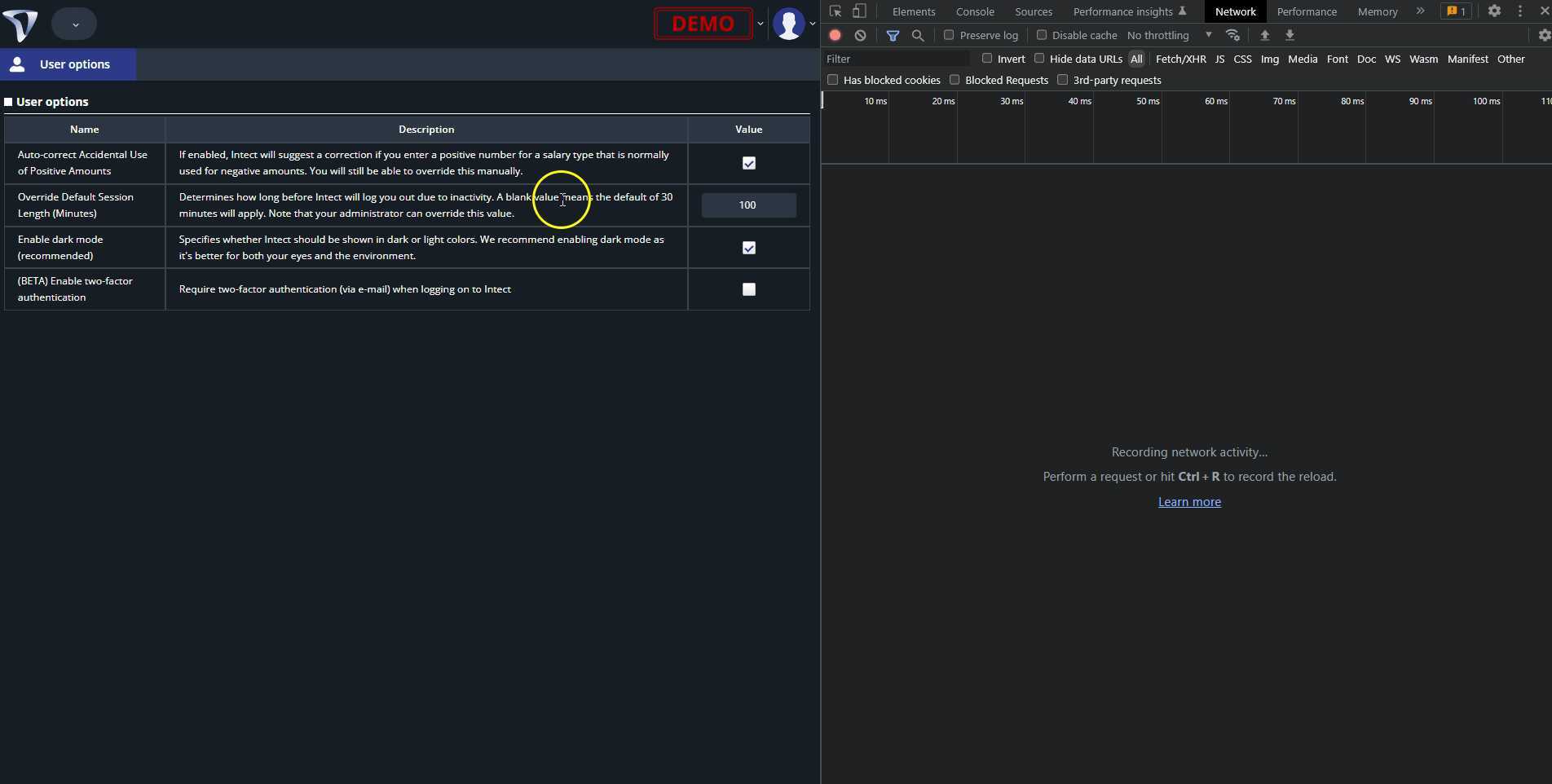 GS-2509: Update user option