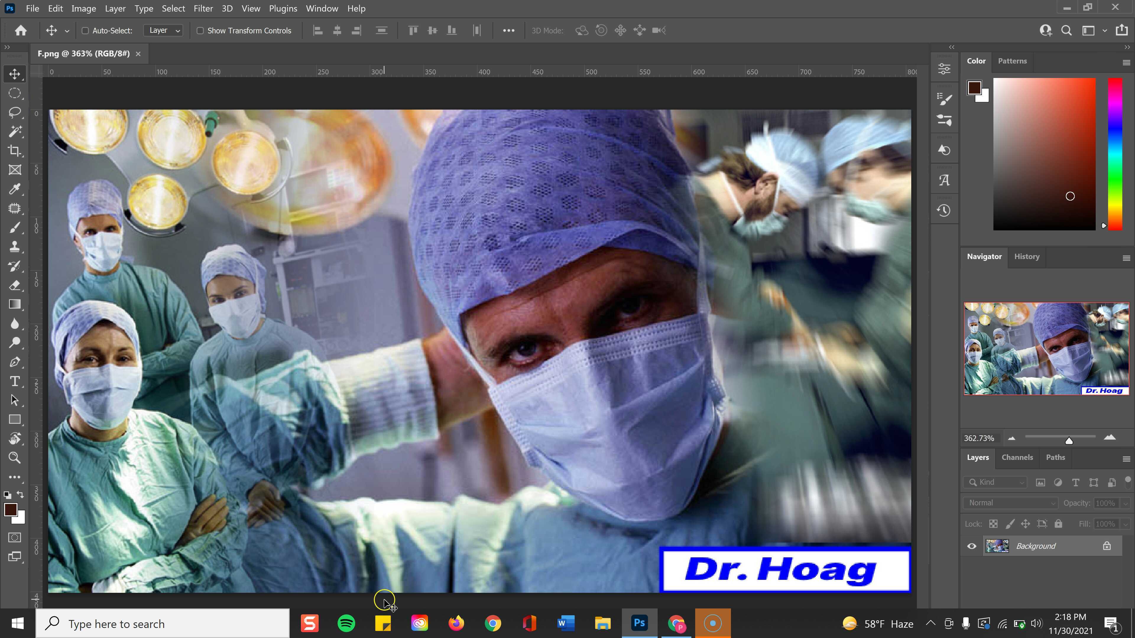 Surgery Team Collage