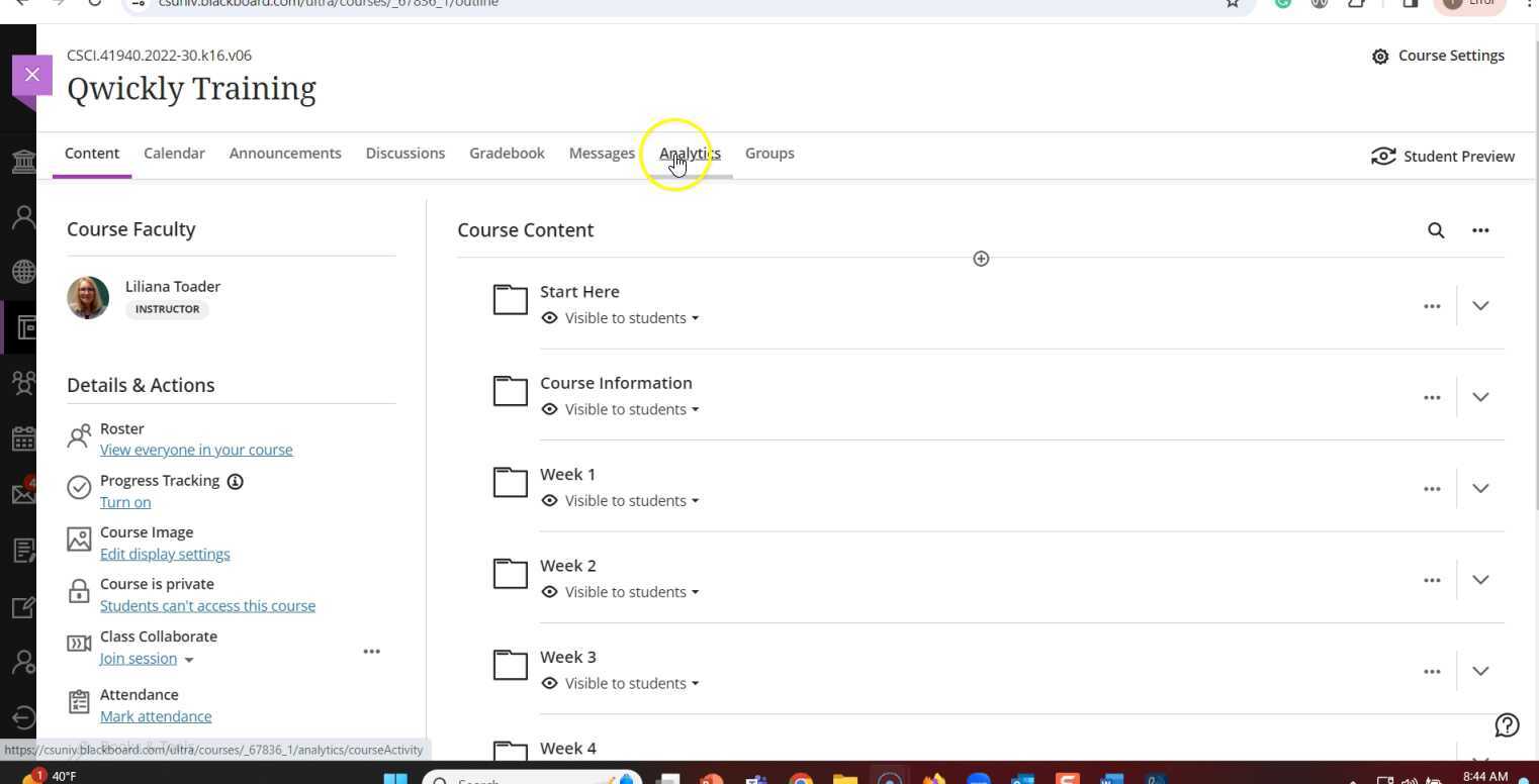 How to Add Qwickly Attendance to Your Course