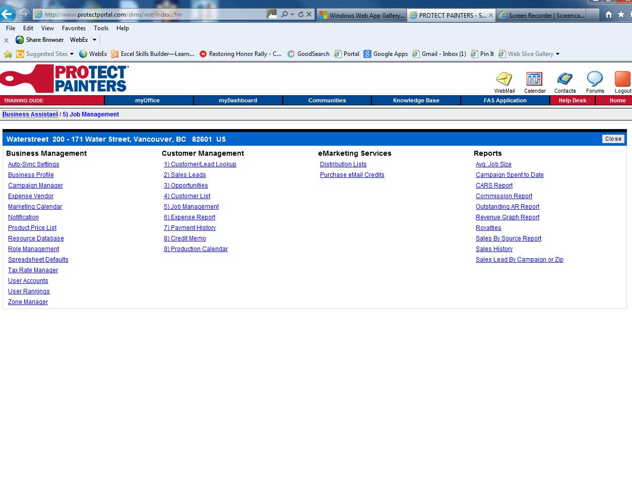 Job Expense Entry_Sept 2013