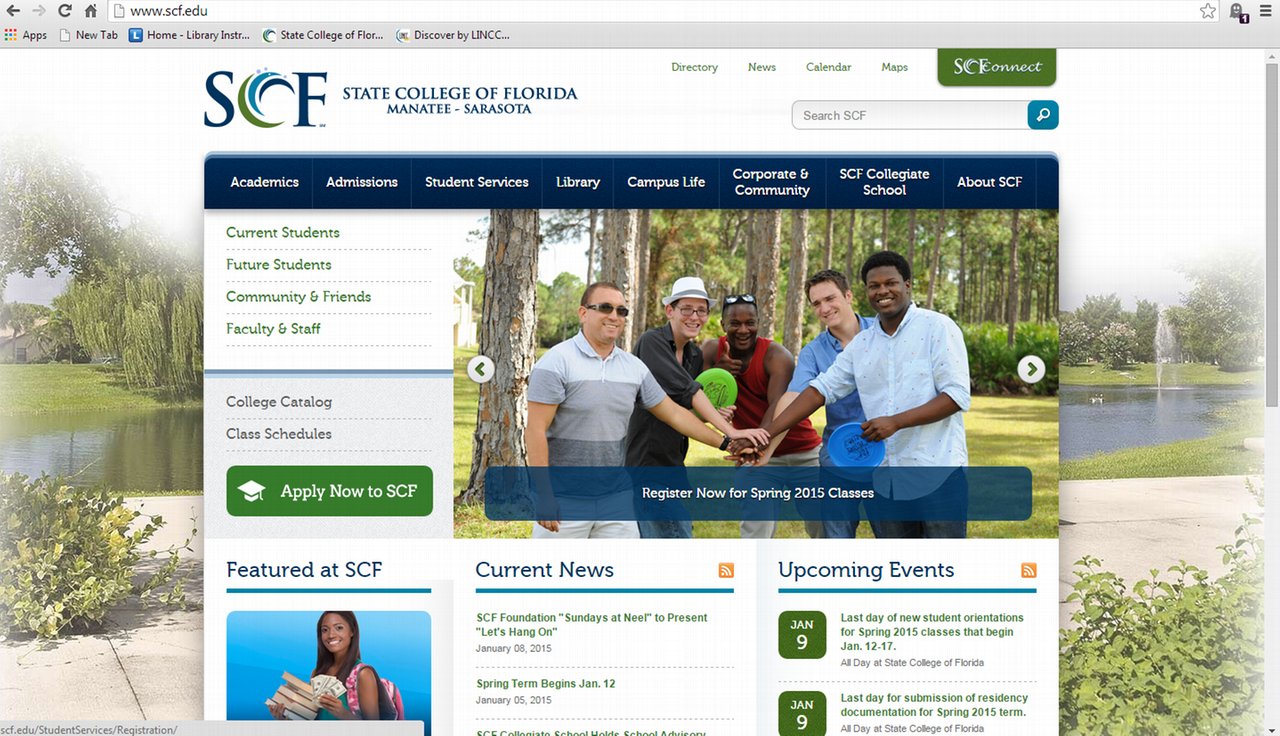 Library Website Overview - Thompson