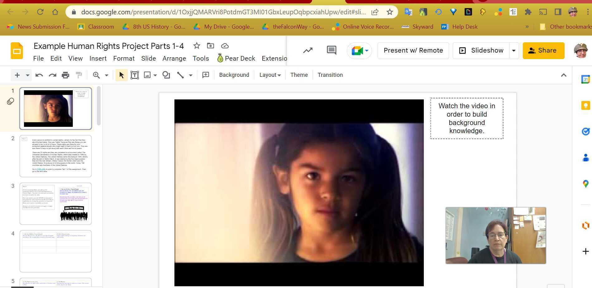 Human Rights Project Tutorial