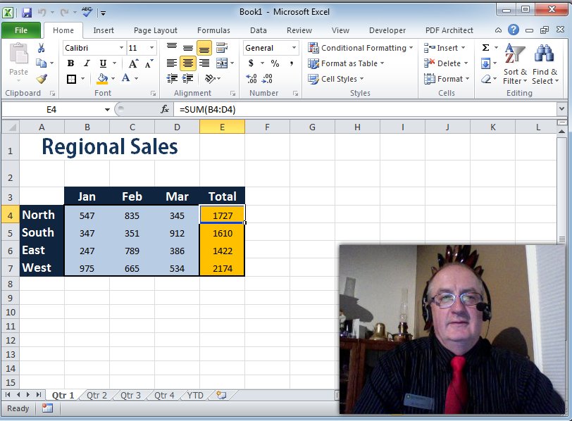 3D Excel formulas