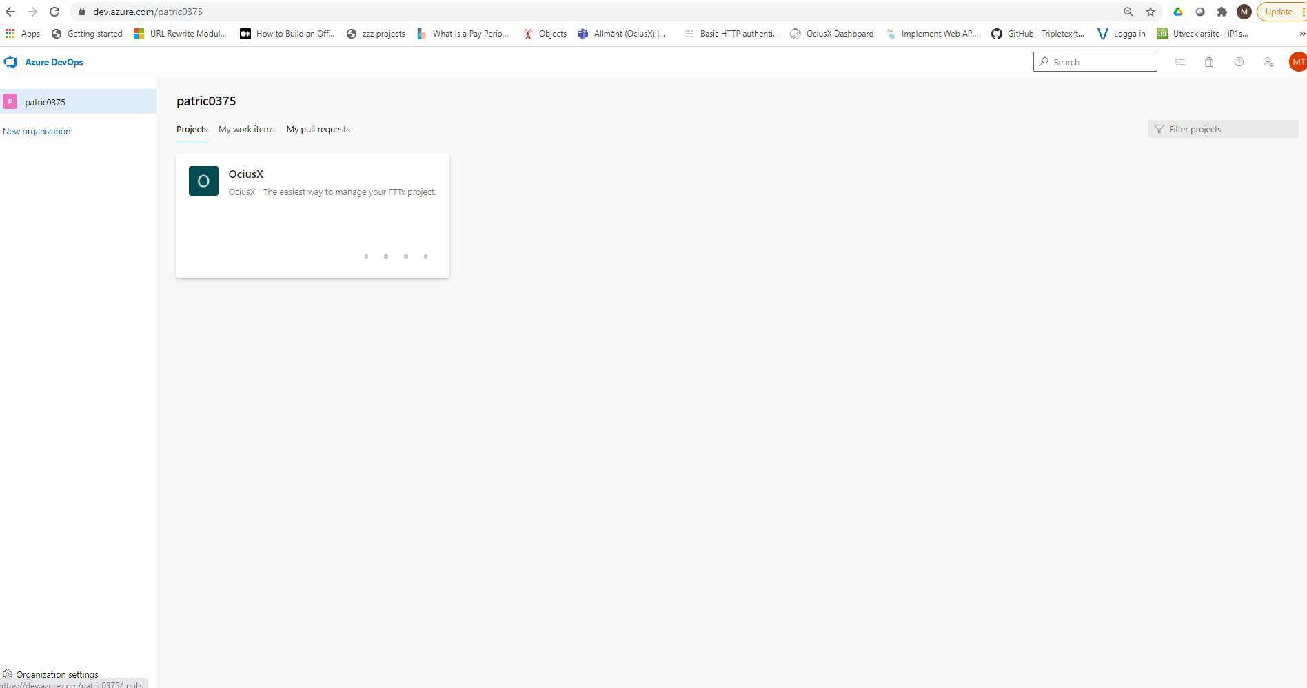 Create Azure service connection