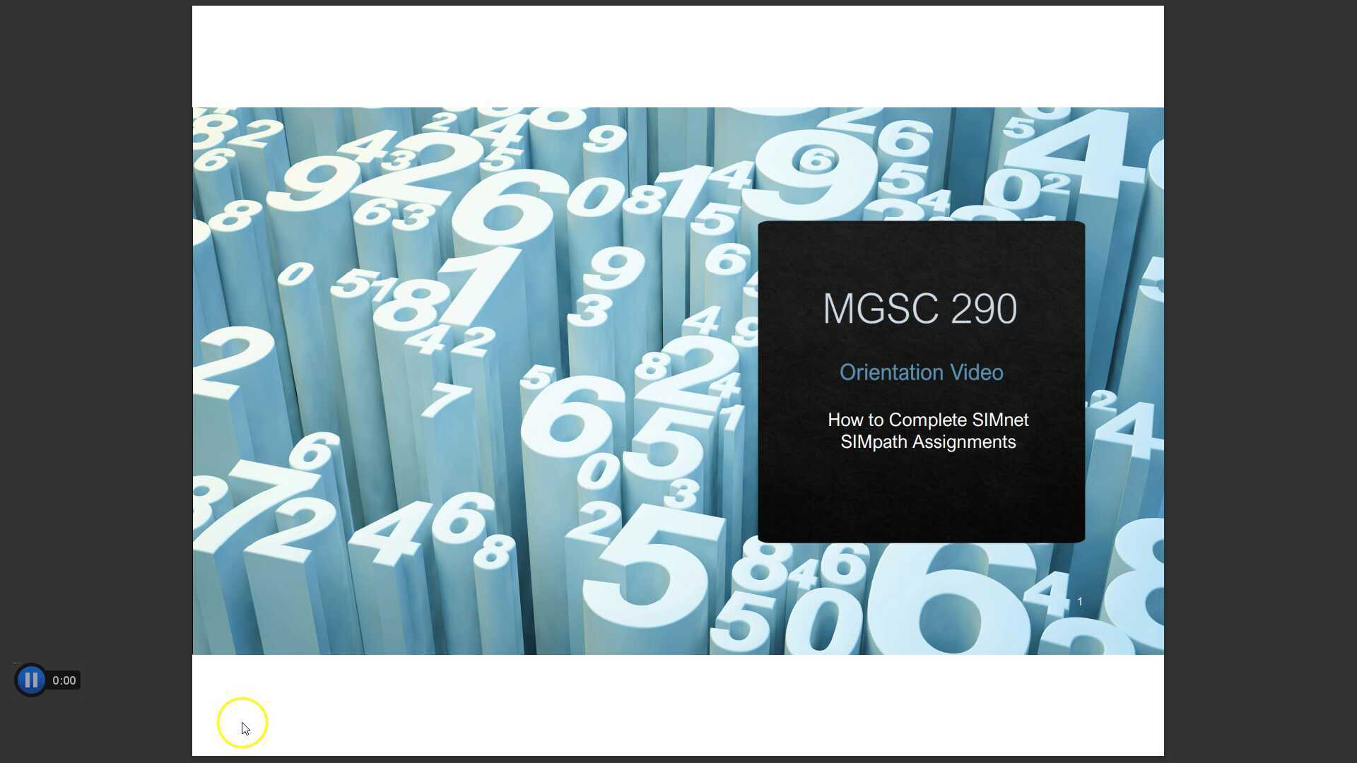 How to Complete SIMpath Assignments