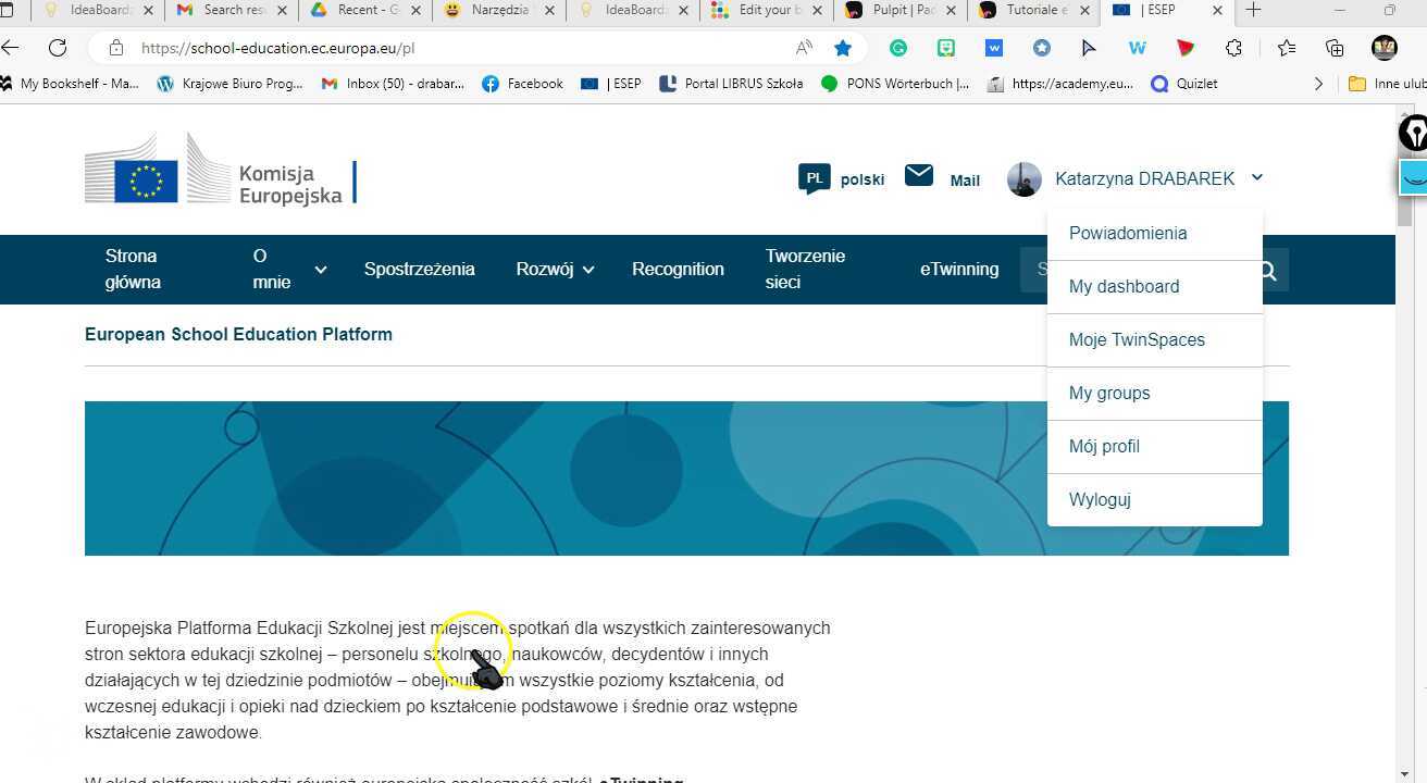 Jak osadzić padlet na stronie na Twinspace ESEP