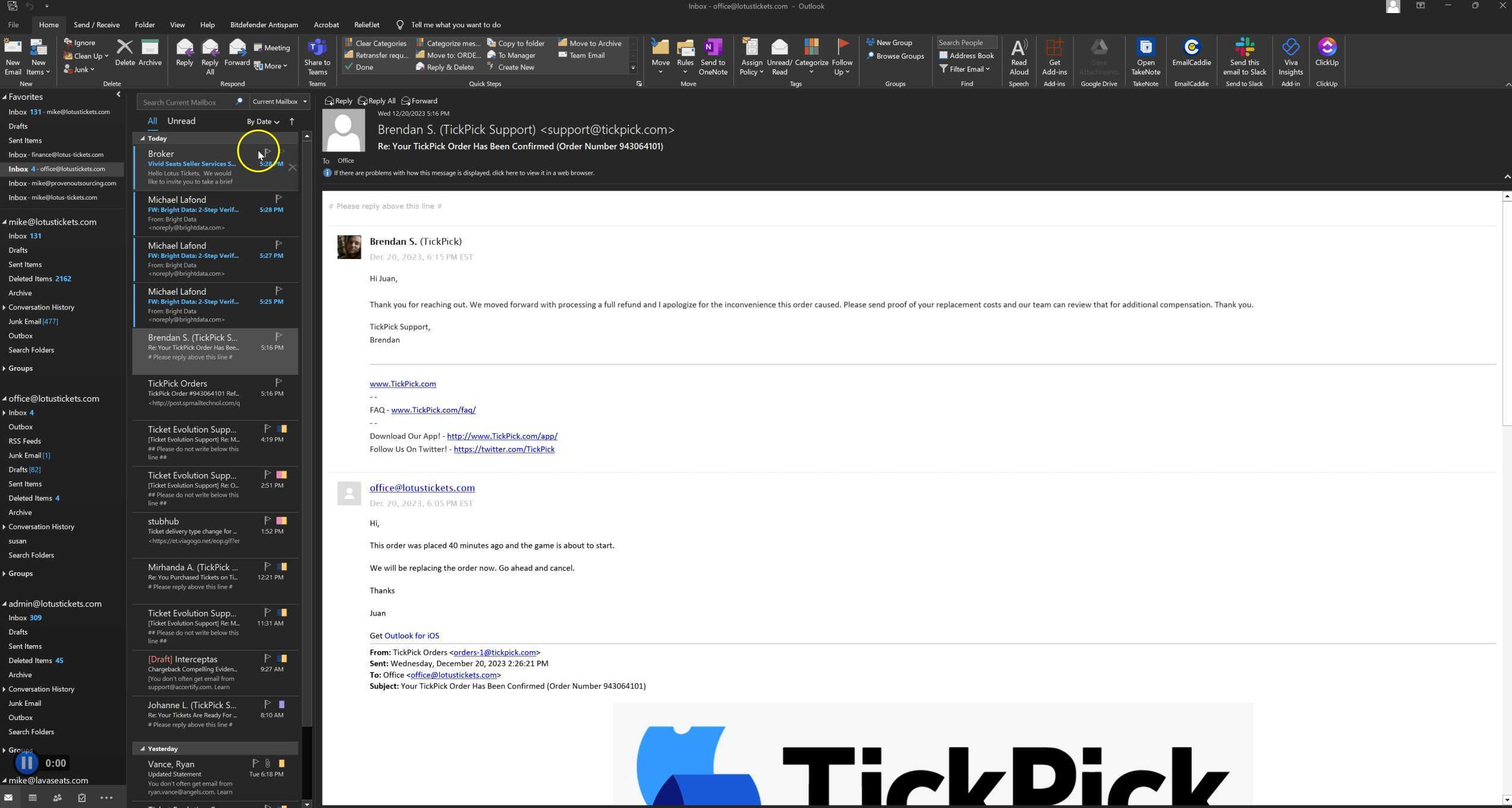 Adding Sync Mail to Outlook via IMAP