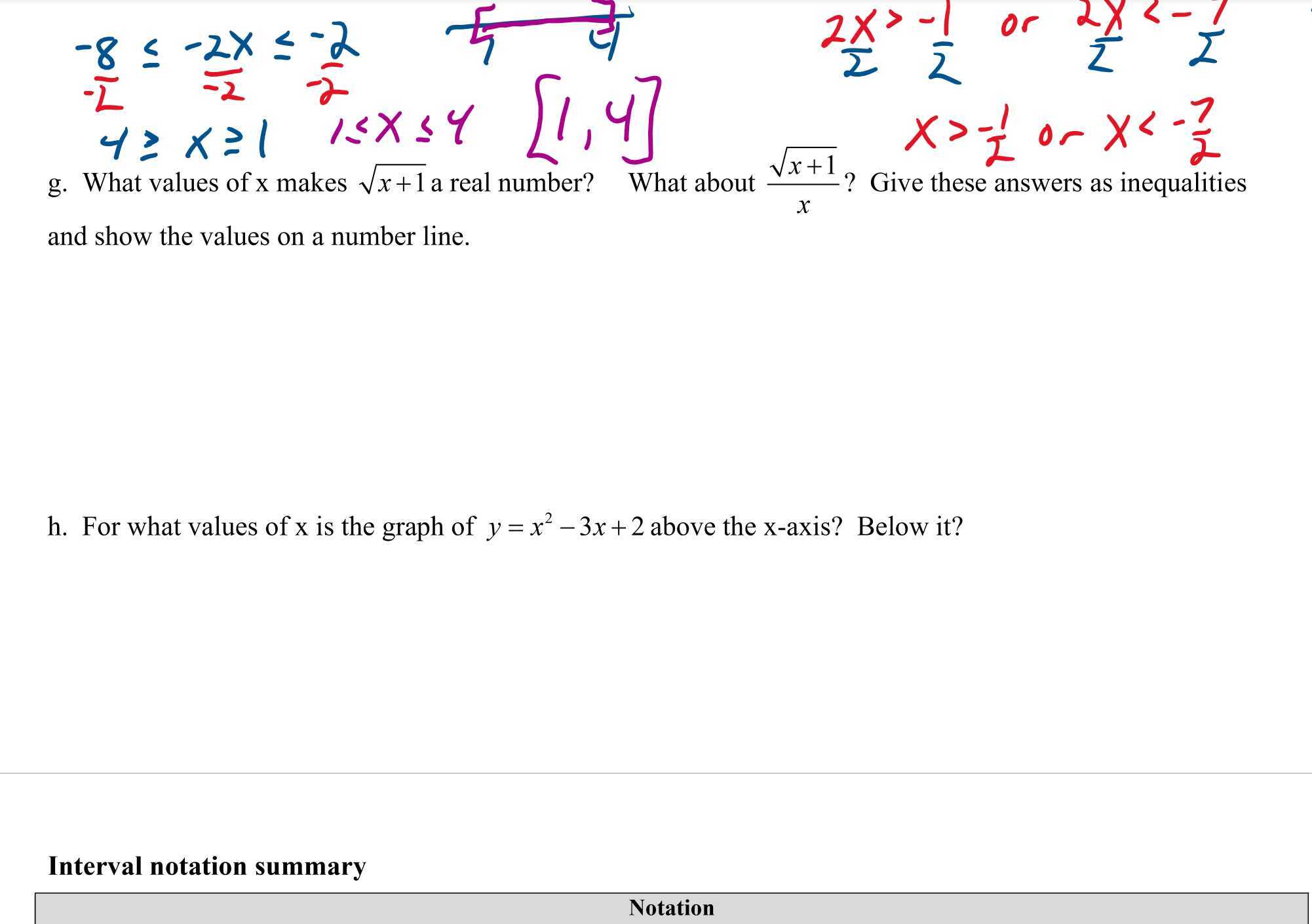 solving inequalities part 2