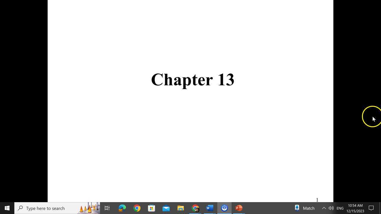 Chem 125 - Chapter 13 Lecture