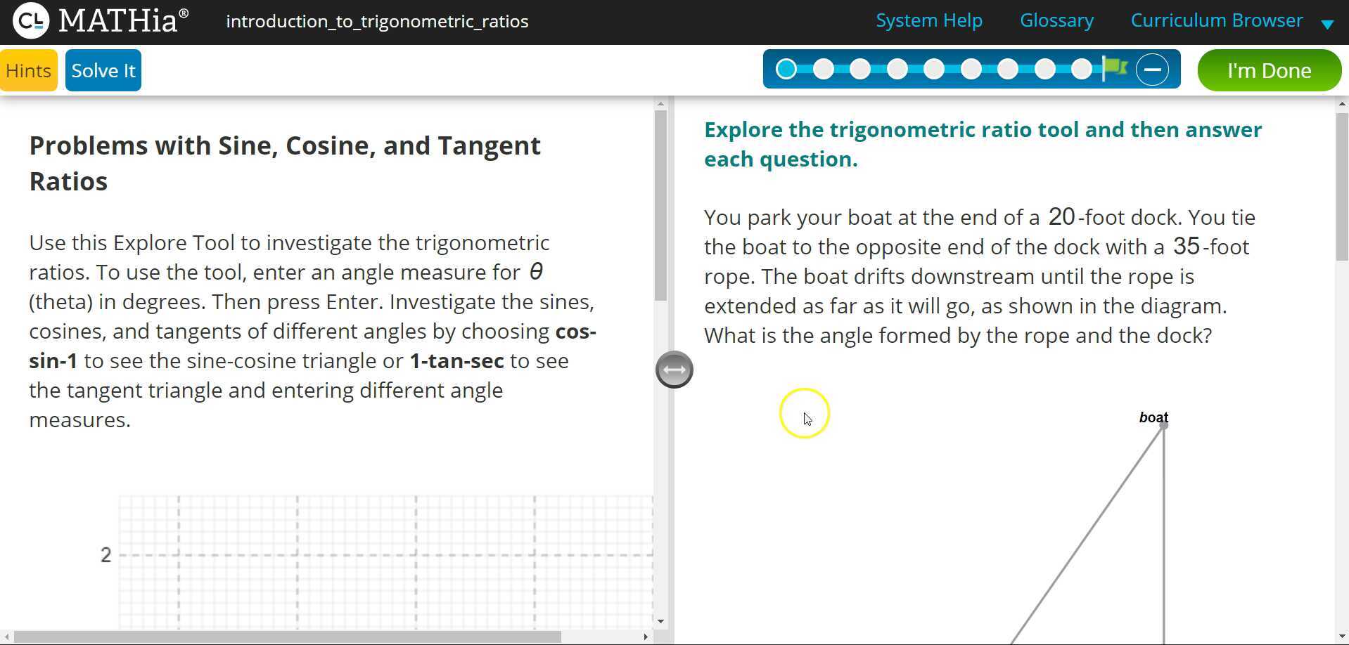 IM2: Introduction to Trigonometric Ratios Video Help