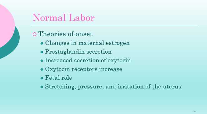 Part 2 - S&S of Labor, Stages of Labor