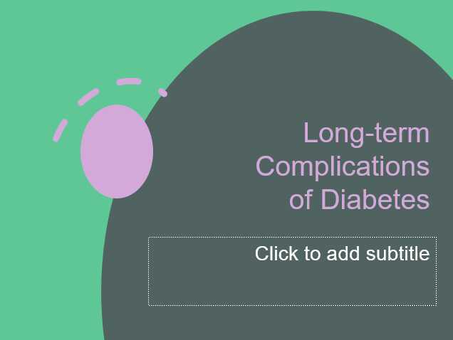 NR212 - Long term Complications