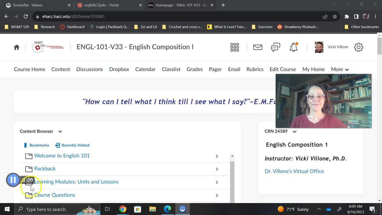 Orientation ENGL 101 HACC