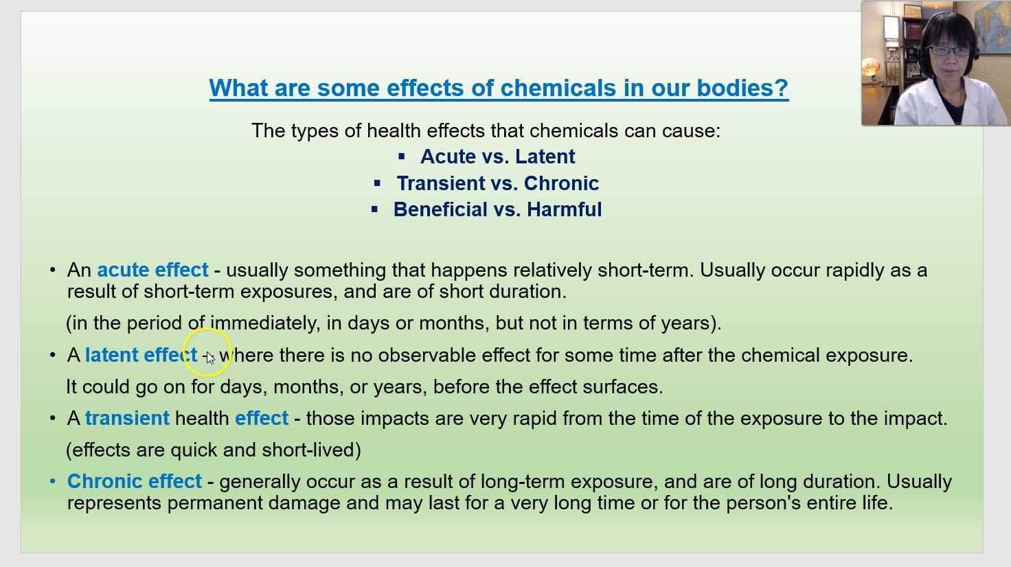 Health Effects and Dose Makes the Poison