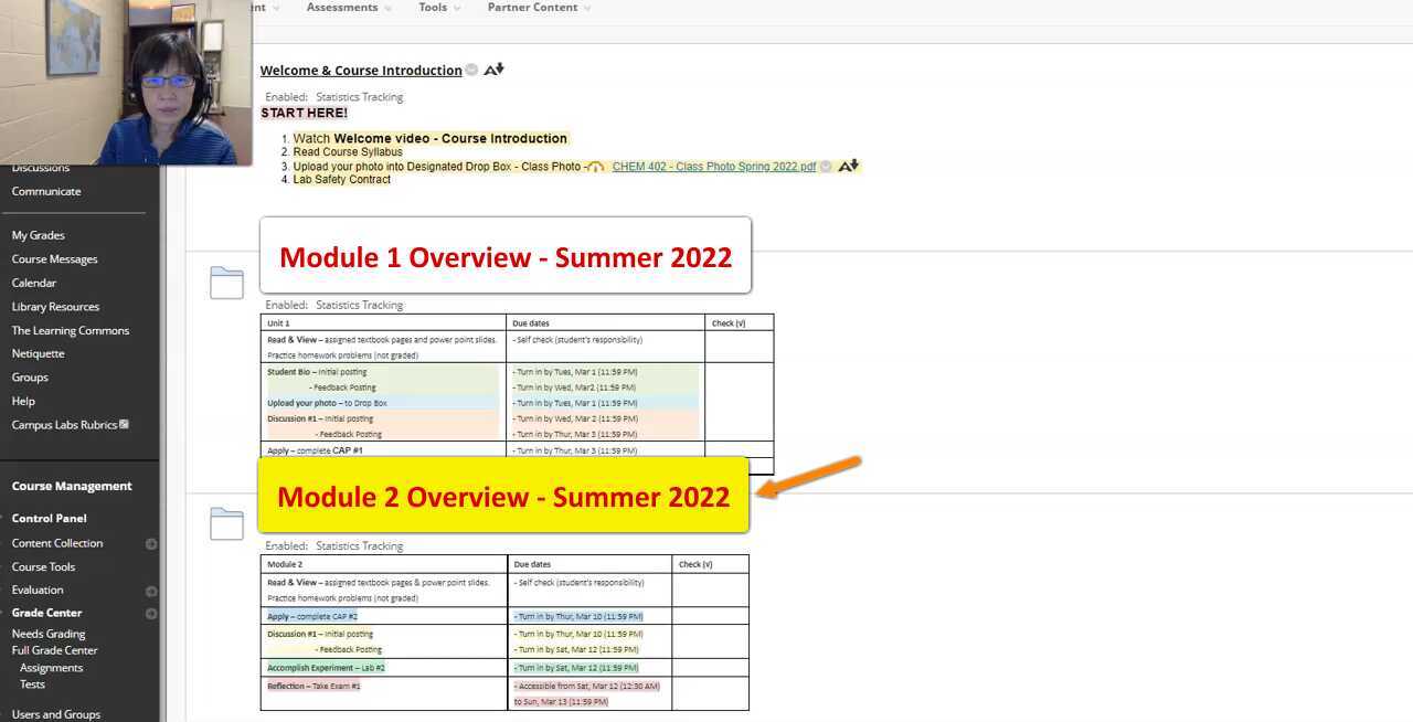 Module 2 (Video Overview)