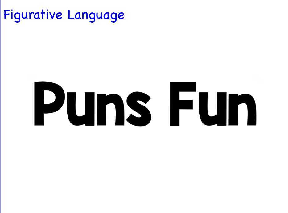 Puns: Lesson and Assignment