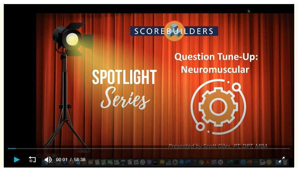 Question Tune-Up: Neuromuscular Part 1