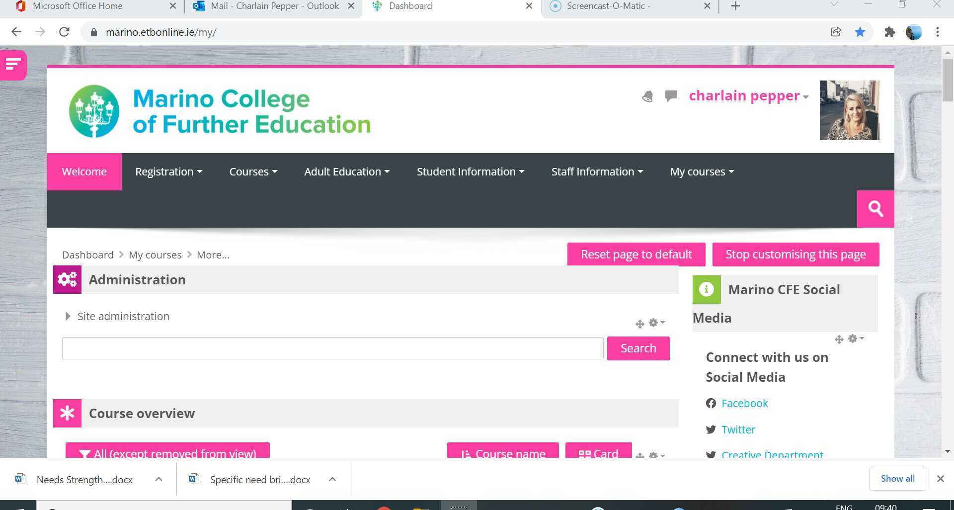 Setting up a Gradebook and Uploading Assignments in Moodle