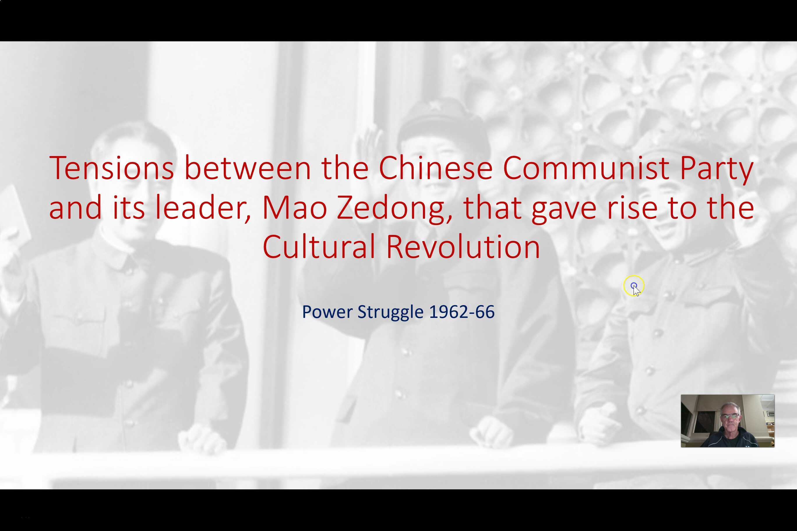 China: Tensions between Mao and the Party 1962-1966 (12:57 mins)