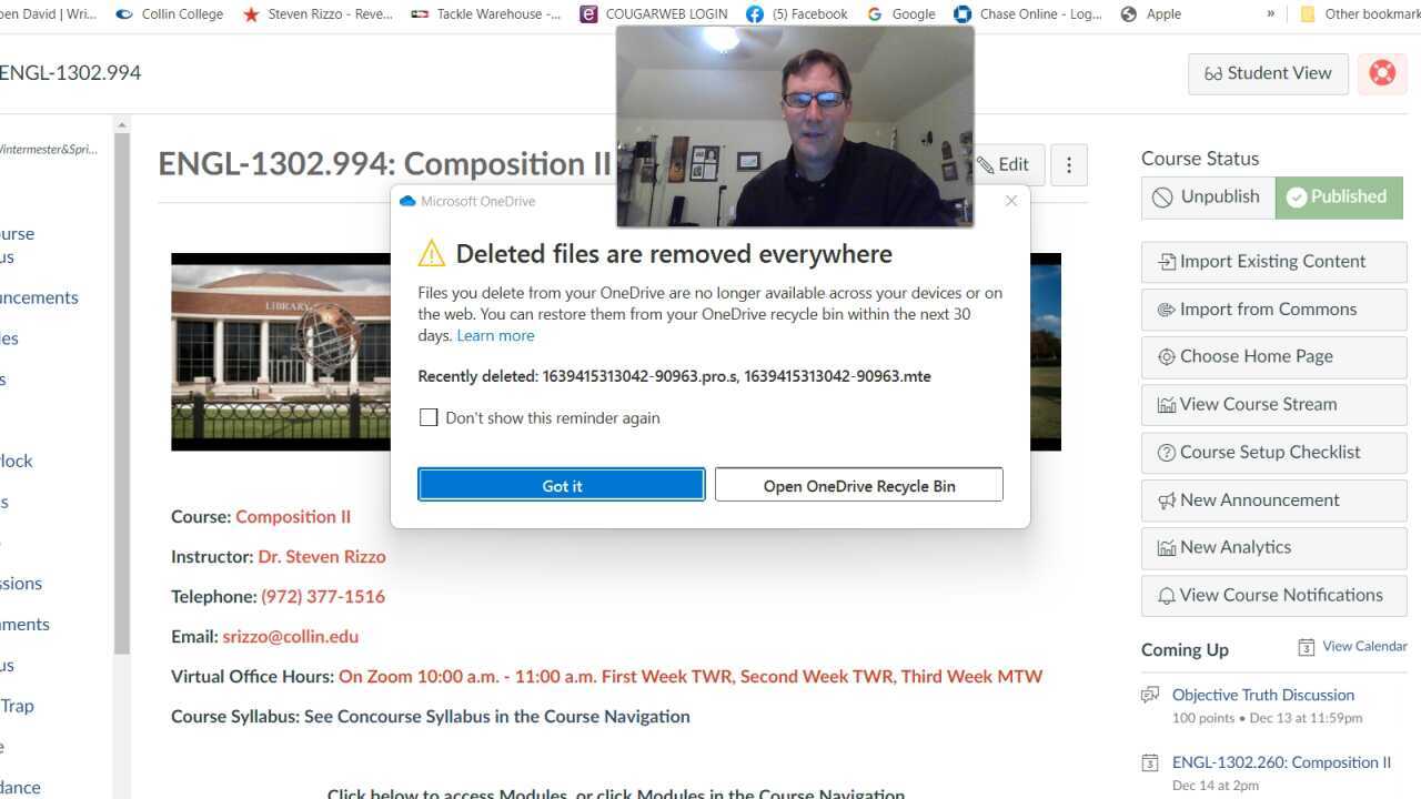 Wintermester 2022 ENGL 1302 Course Intro