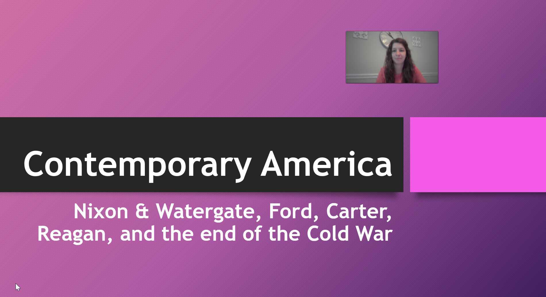 Unit 9: Contemporary America