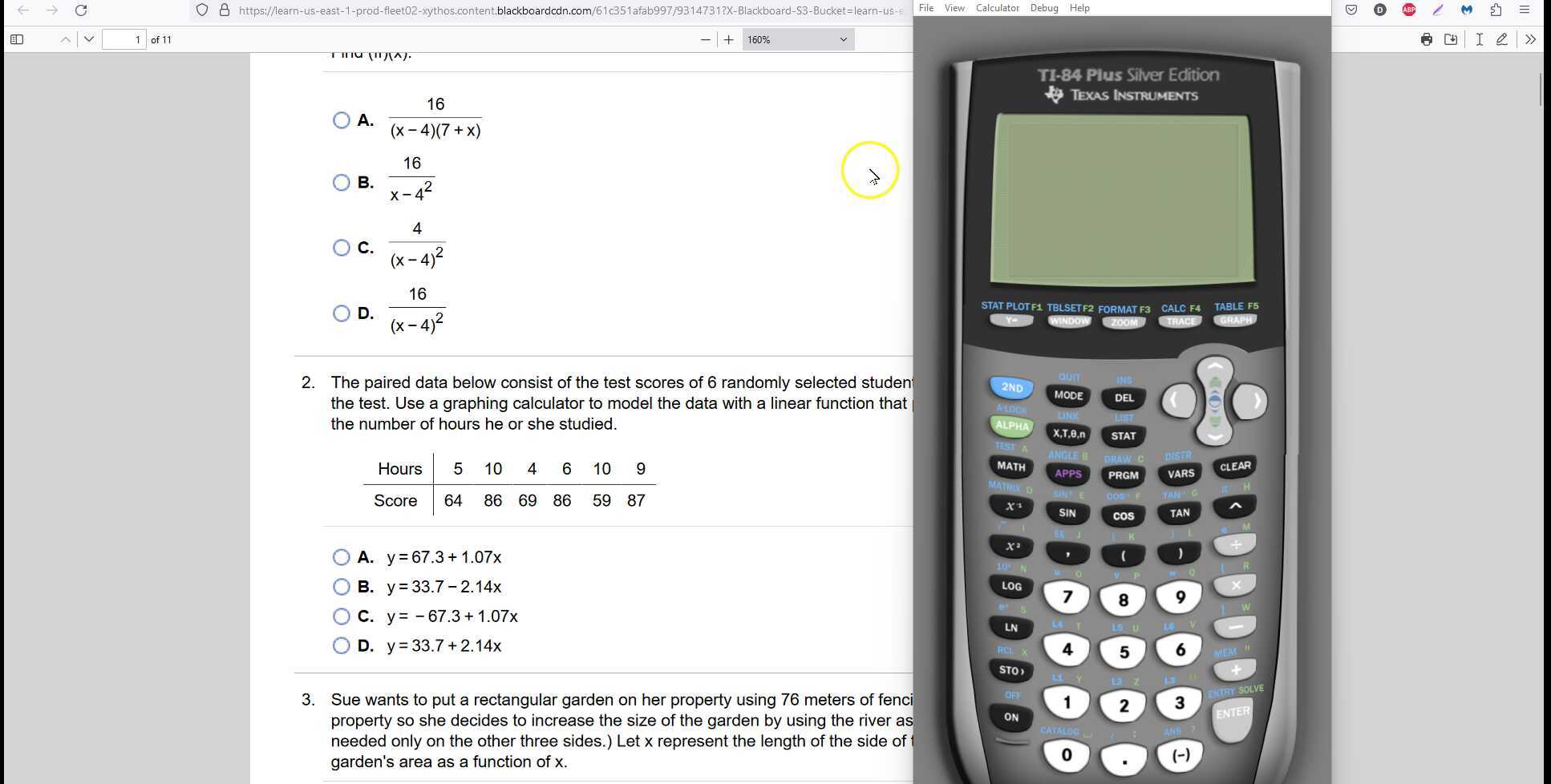 Exam 1 Practice Question 2 Video Solution