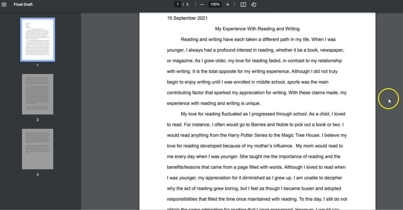 ENG 101 11am Feb 9 2022 Rough Drafts Review "sports reading" "bible ...