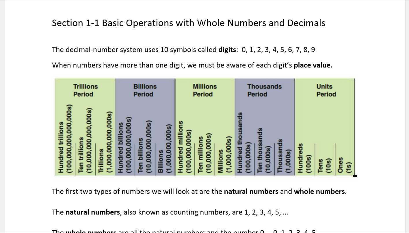 Section 1-1 (Video 1)