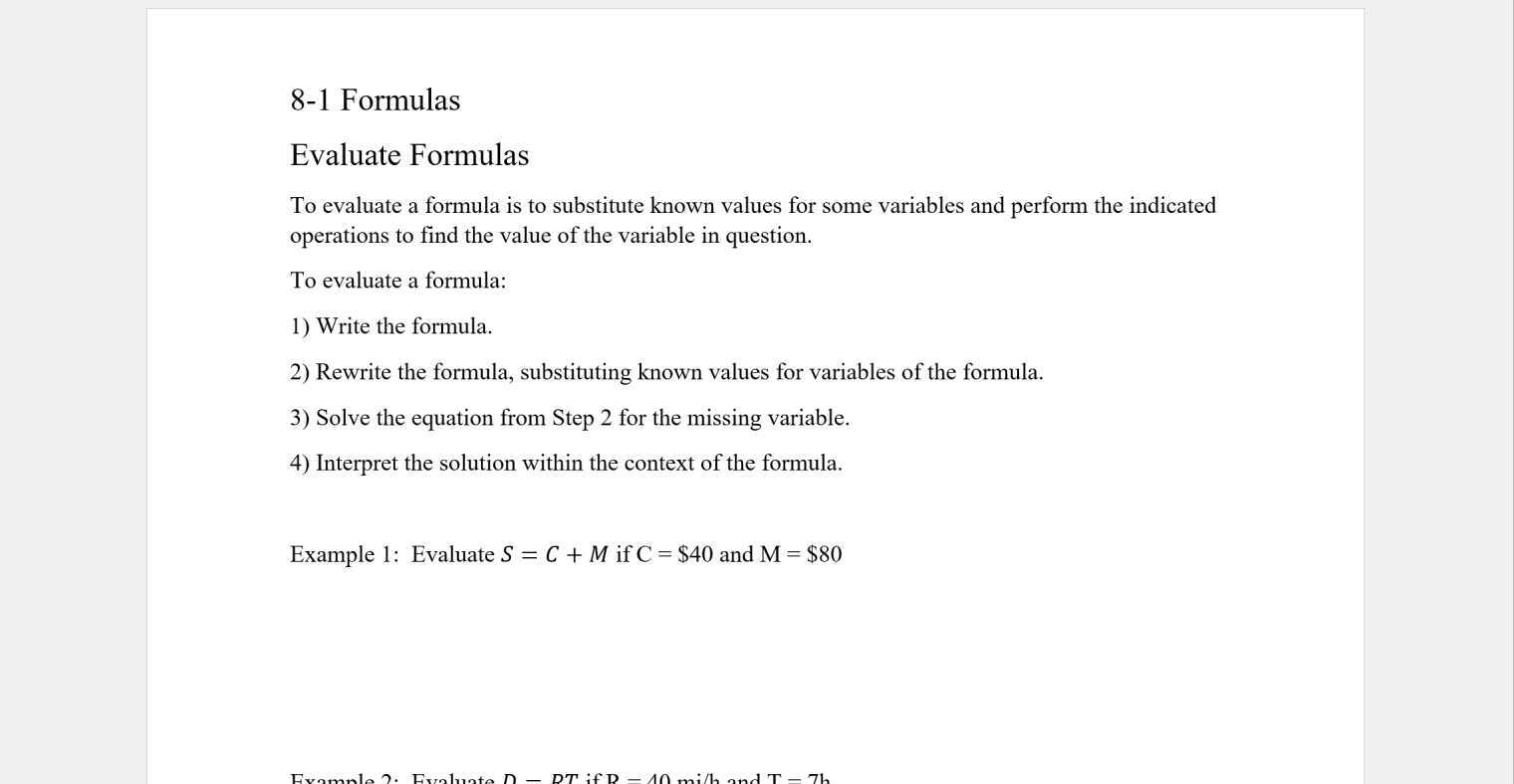 MATH 151 Section 8-1 Video