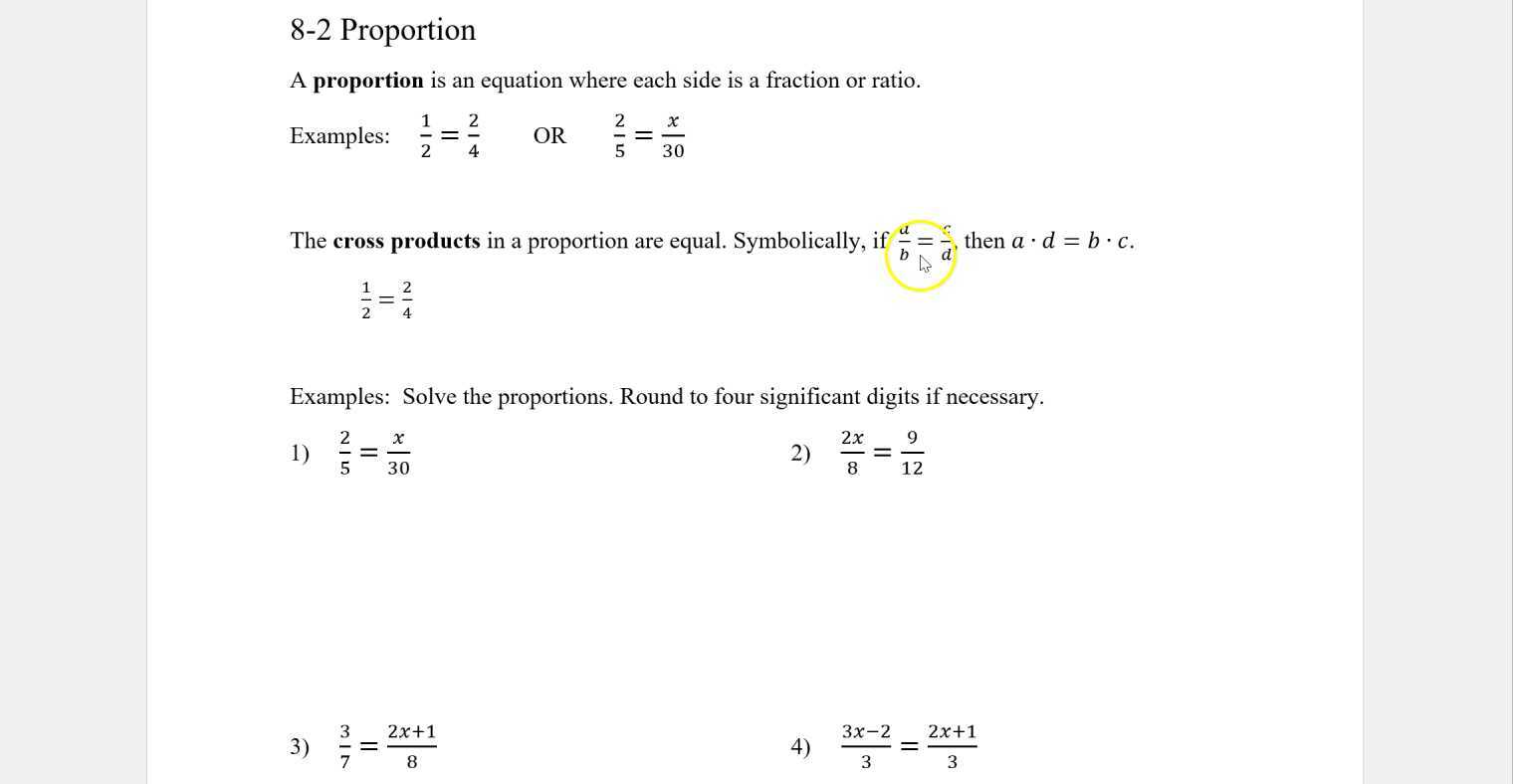 MATH 151 Section 8-2 Video