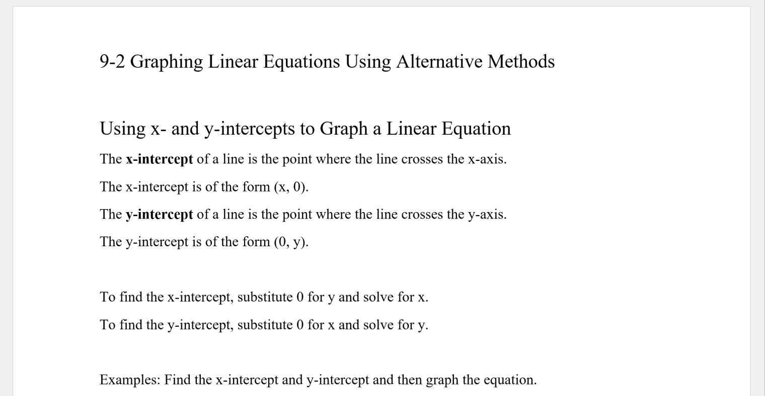 MATH 151 Section 9-2 (Video 1)