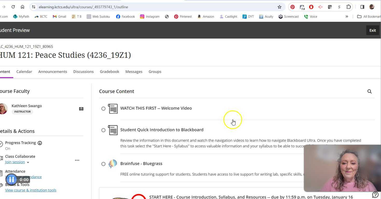 Welcome to Peace Studies Spring 2024