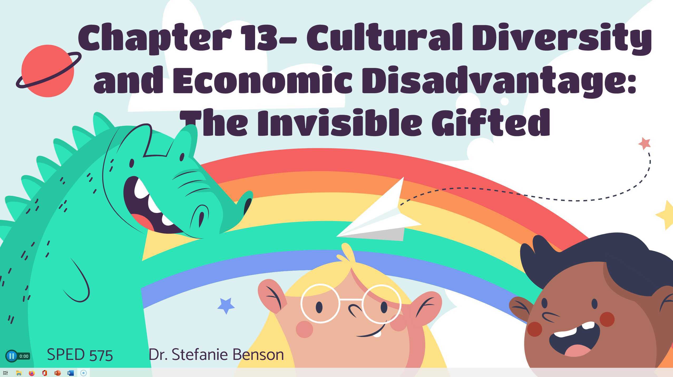 Ch. 13: Cultural Diversity & Economic Disadvantage in Gifted Programs