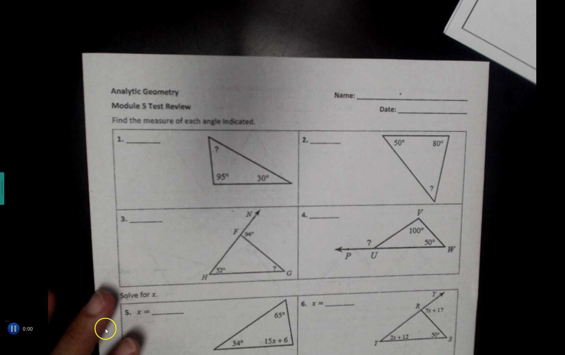 module 5 test review
