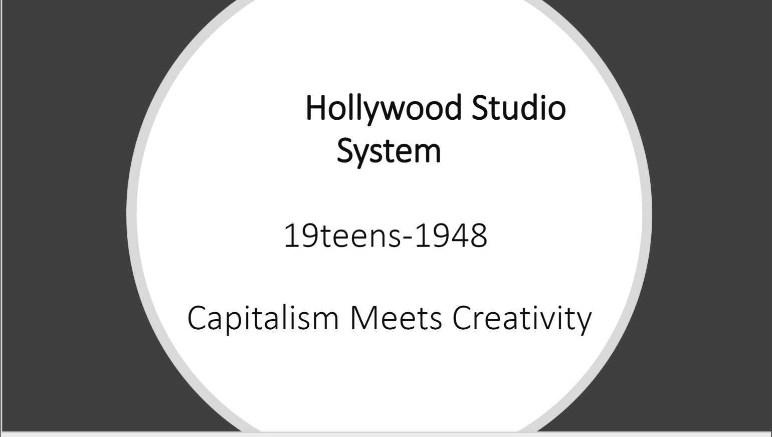 Hollywood Studio System 2022 March 1