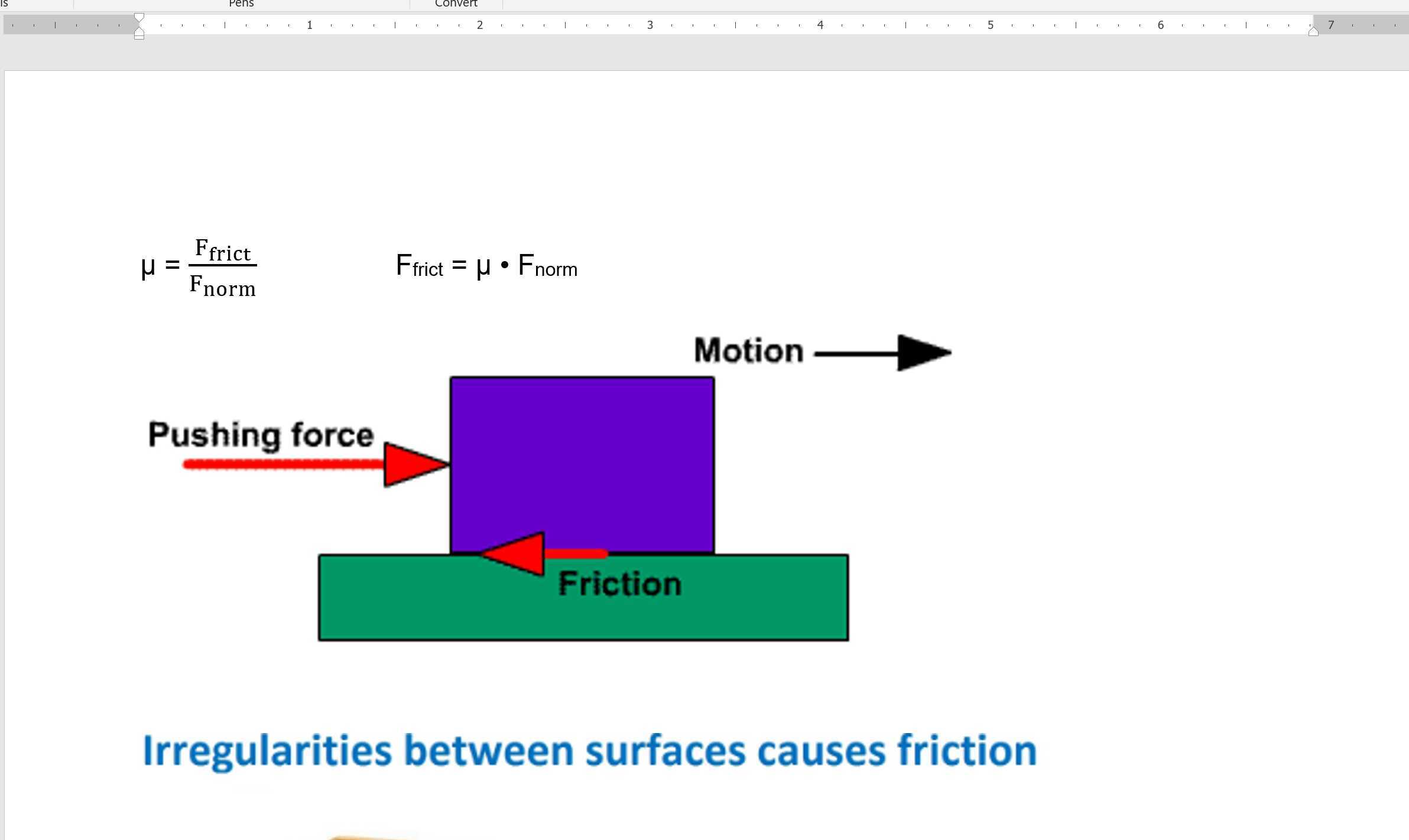Understanding Friction