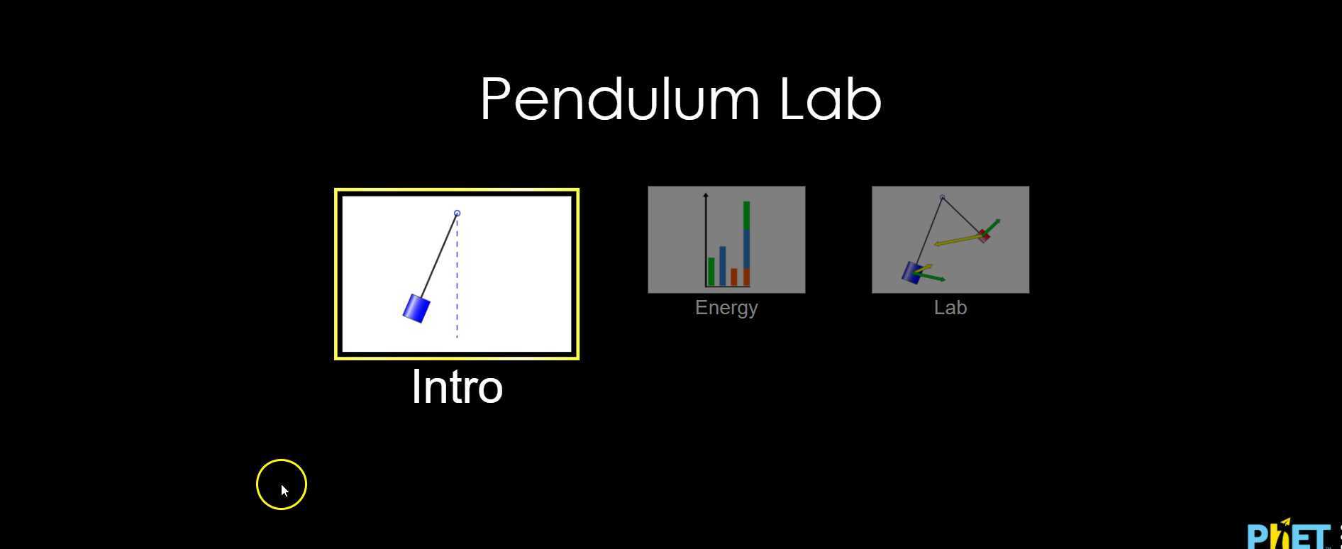 Pendulum Lab
