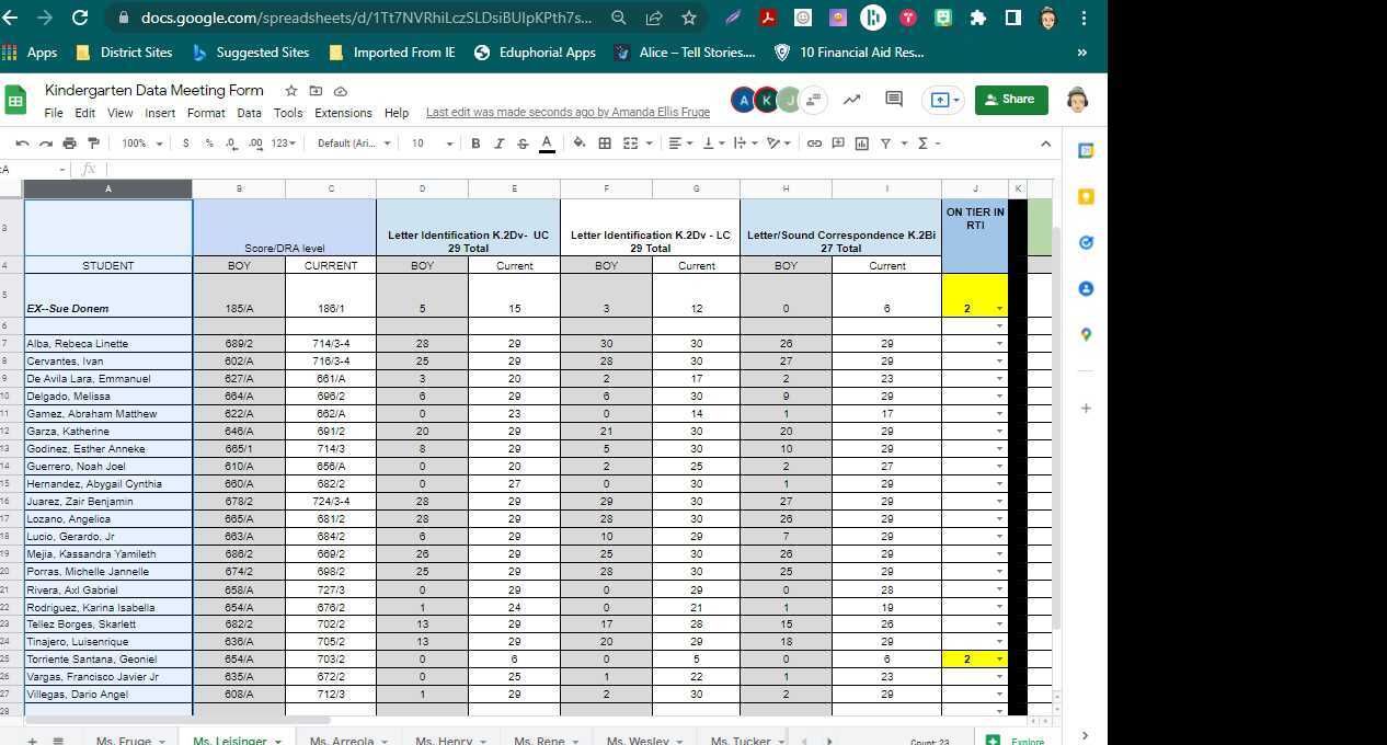 Moving values from ESGI to spreadsheet