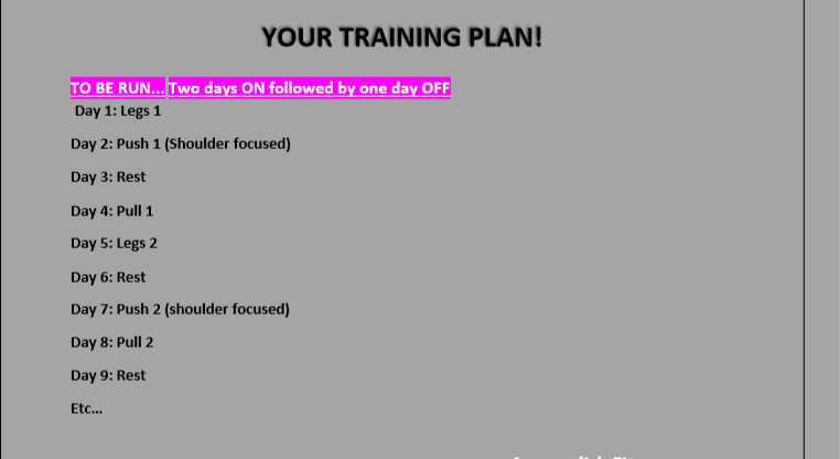 Maeve Cole- training