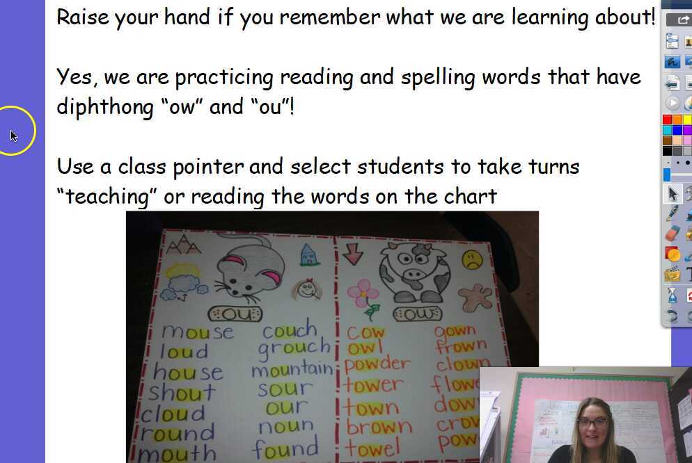 Reading ou & ow words