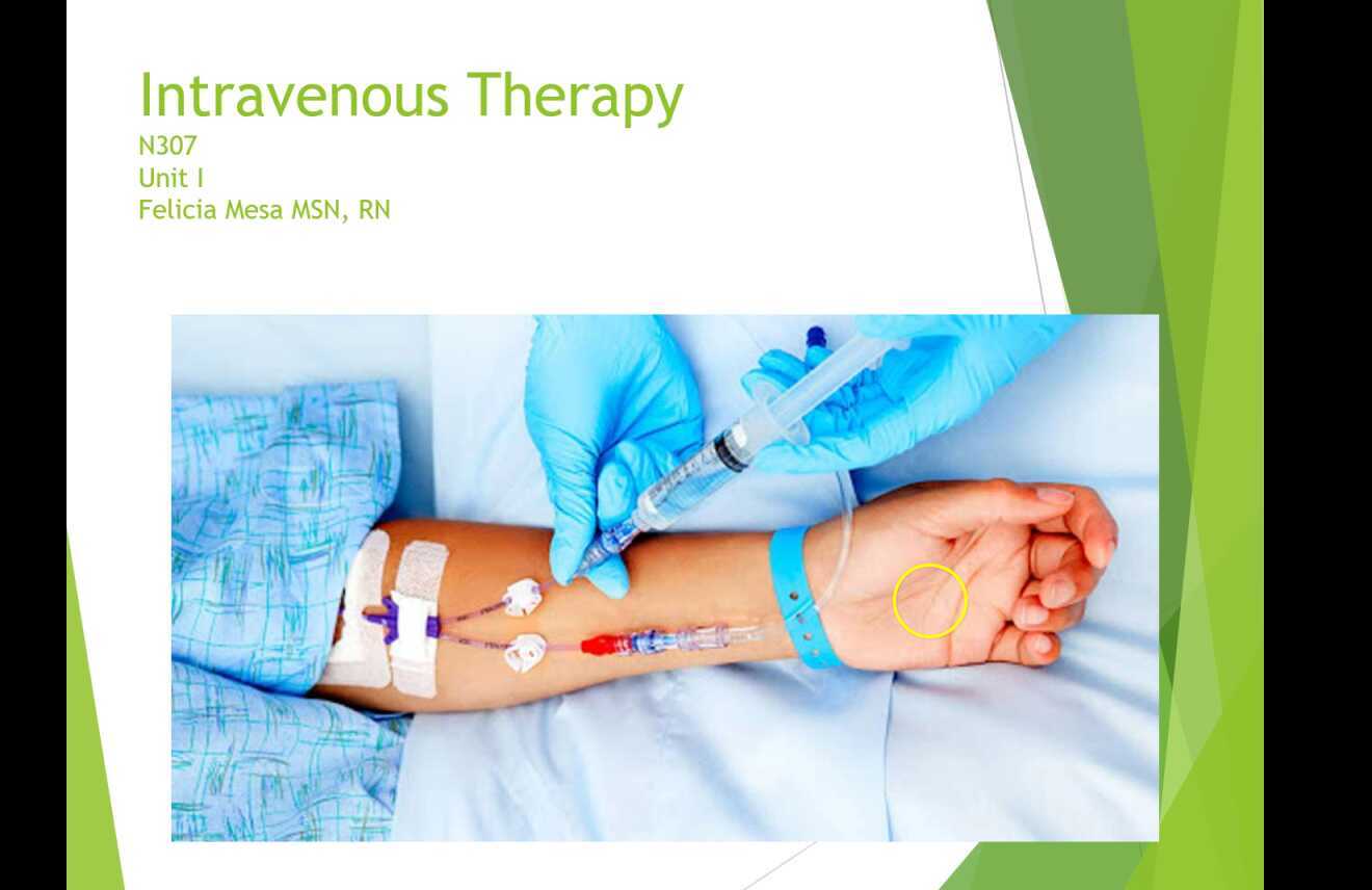 N307 IV Therapy Part #1