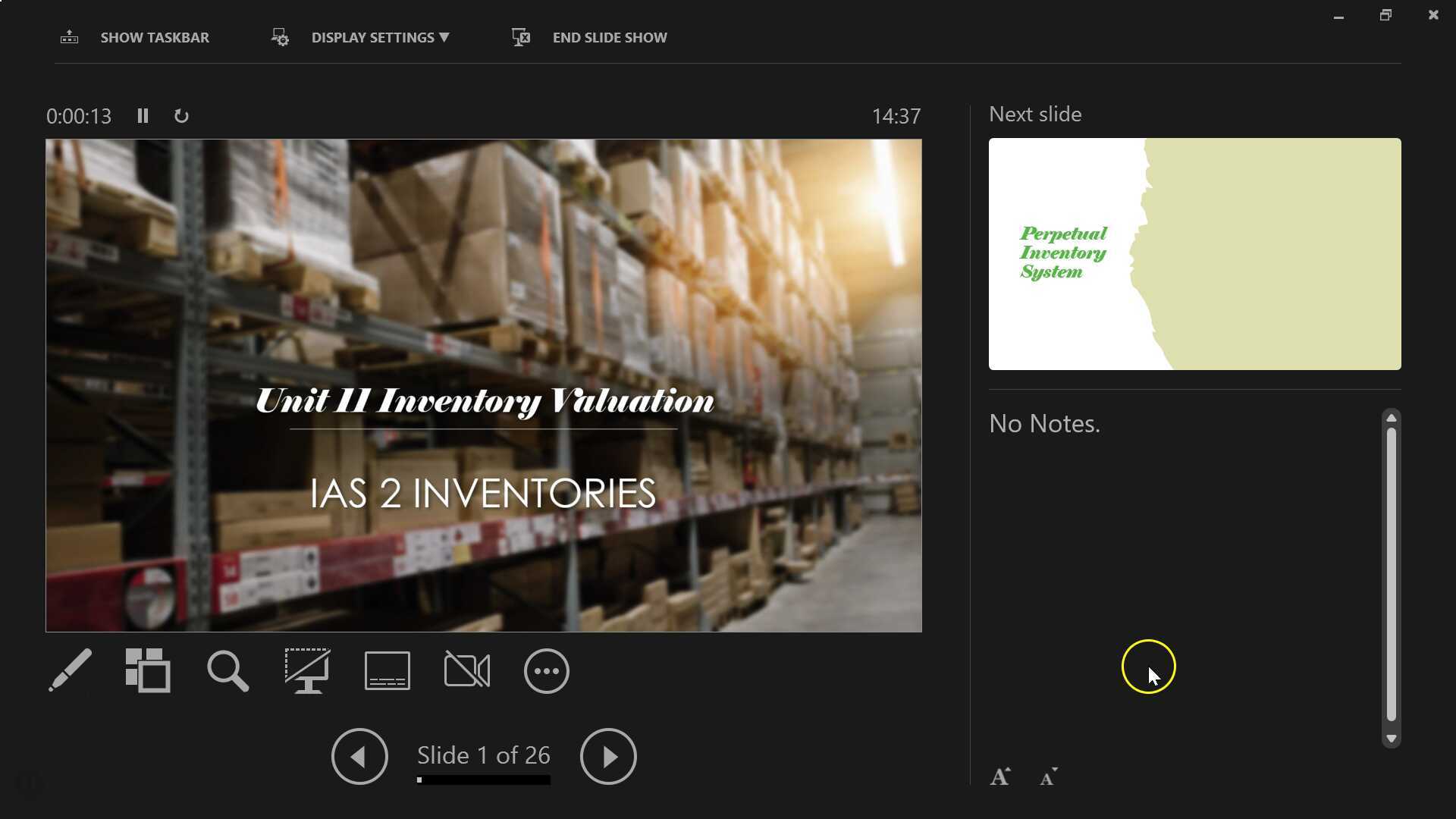 FA Unit 11 Part 1 - 15 Feb 2023