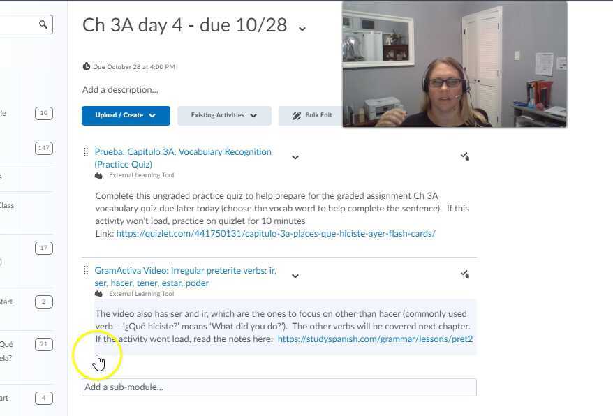 Ch 3A Day 4 activities explanation