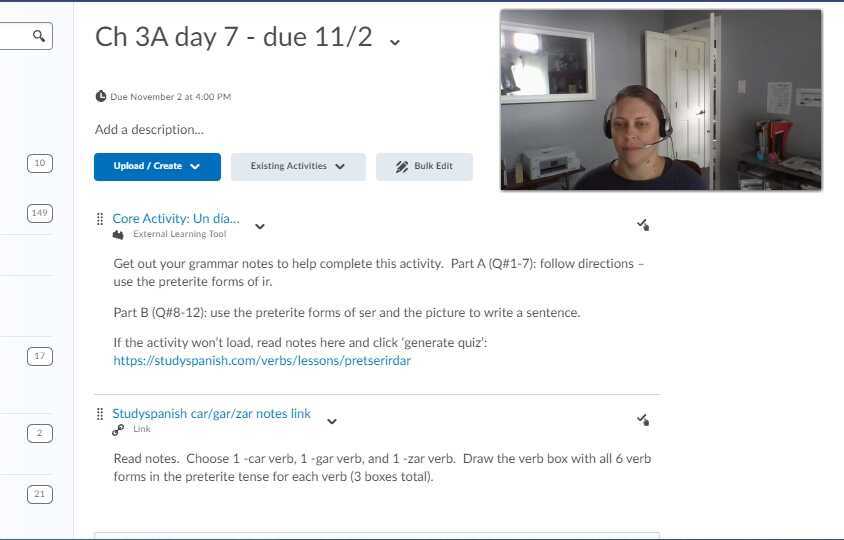 Ch 3A Day 7 activities explanation